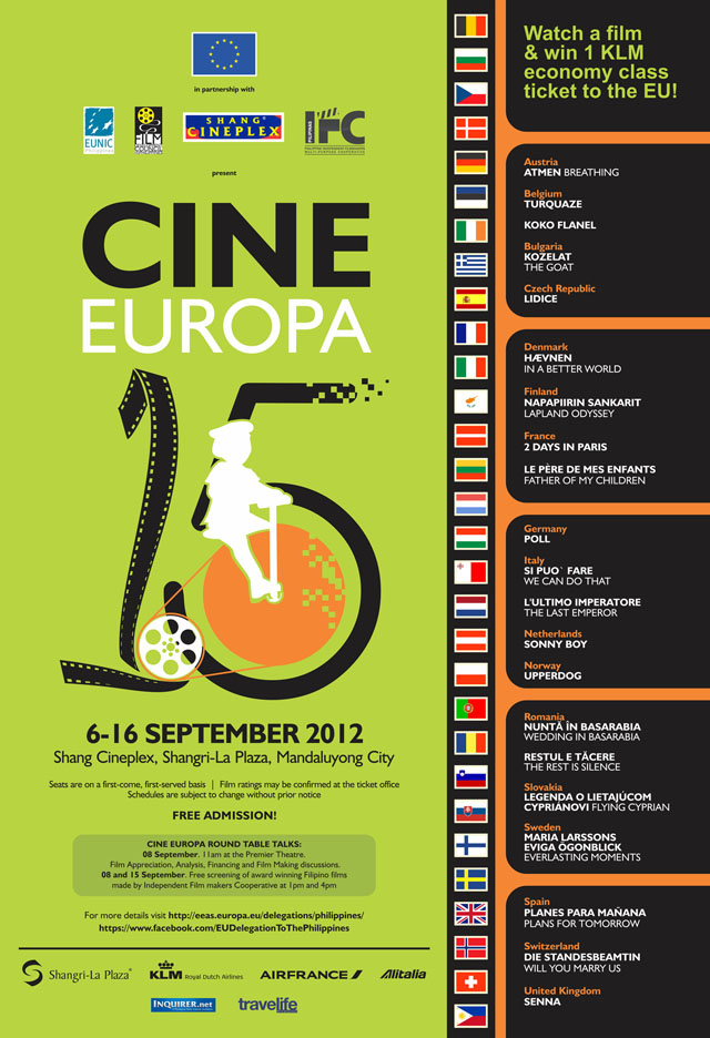 The Intersections & Beyond: 15th Cine Europa Film Festival in the ... The Intersections & Beyond: 15th Cine Europa Film Festival in the ...