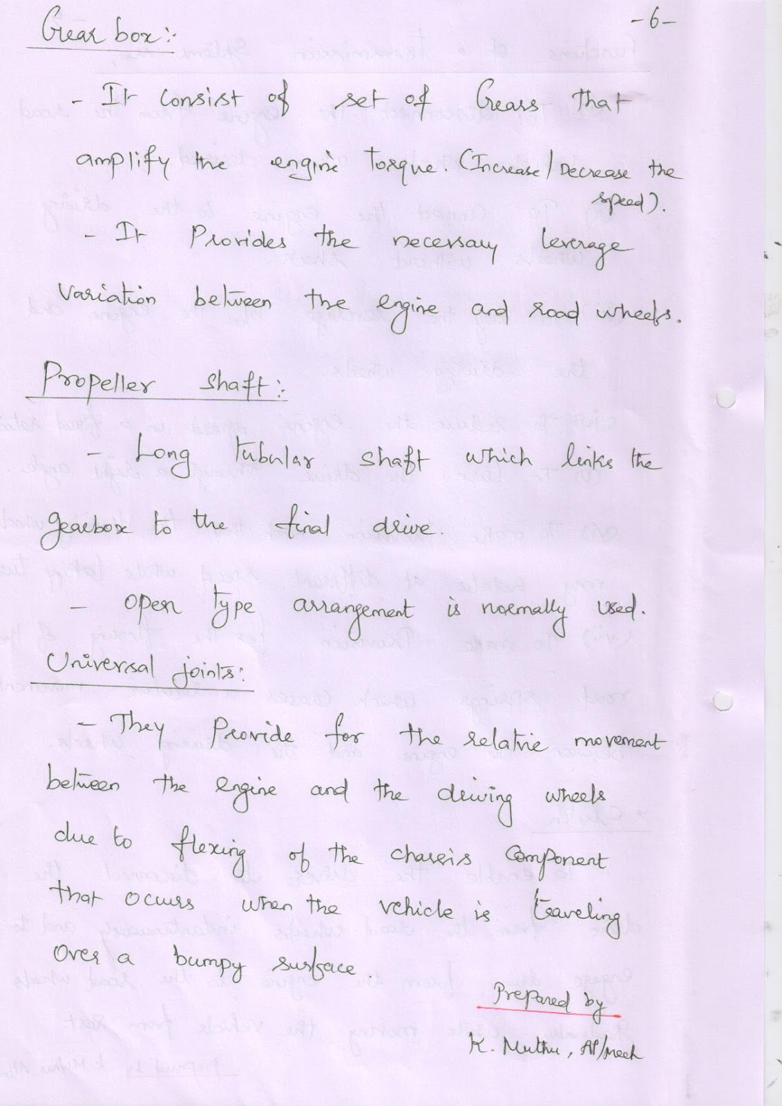 BEST REFERENCE FOR ENGINEERING STUDENTS: ME6602 automobile Engineering ...