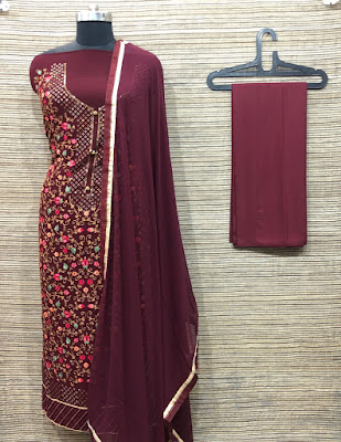 Exclusive Georgette suits