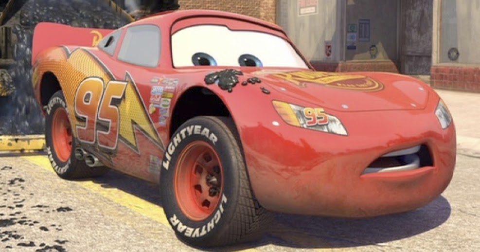 Dan the Pixar Fan: Cars: Tar Lightning Mcqueen