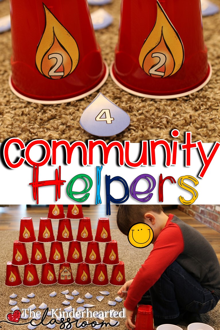 Community Helper Unit for Kindergarten: Math, ELA, & MORE! • The ...