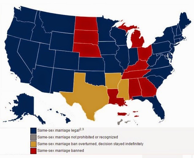 VJBrendan.com: Current Marriage Equality Map