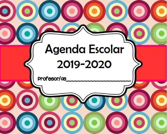 Agenda Escolar 2019 - 2020