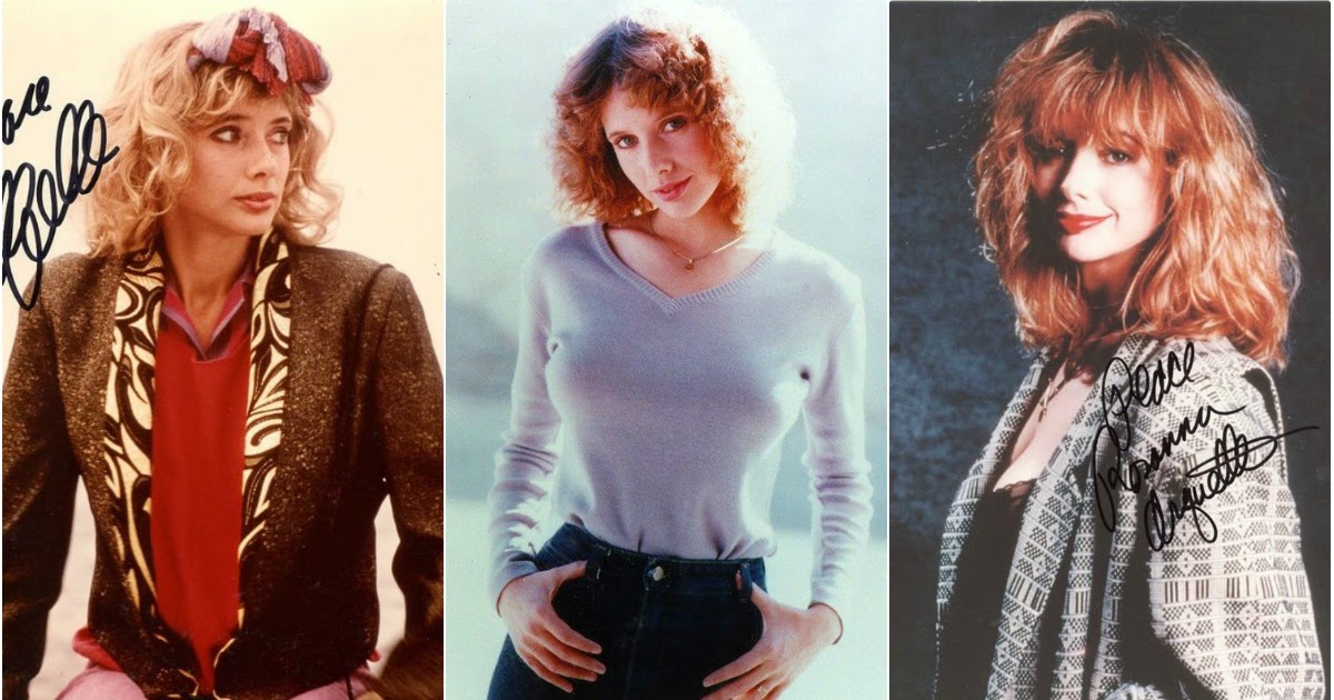 30 Glamorous Photos of Rosanna Arquette in the 1970s and ’80s ~ Vintage ...