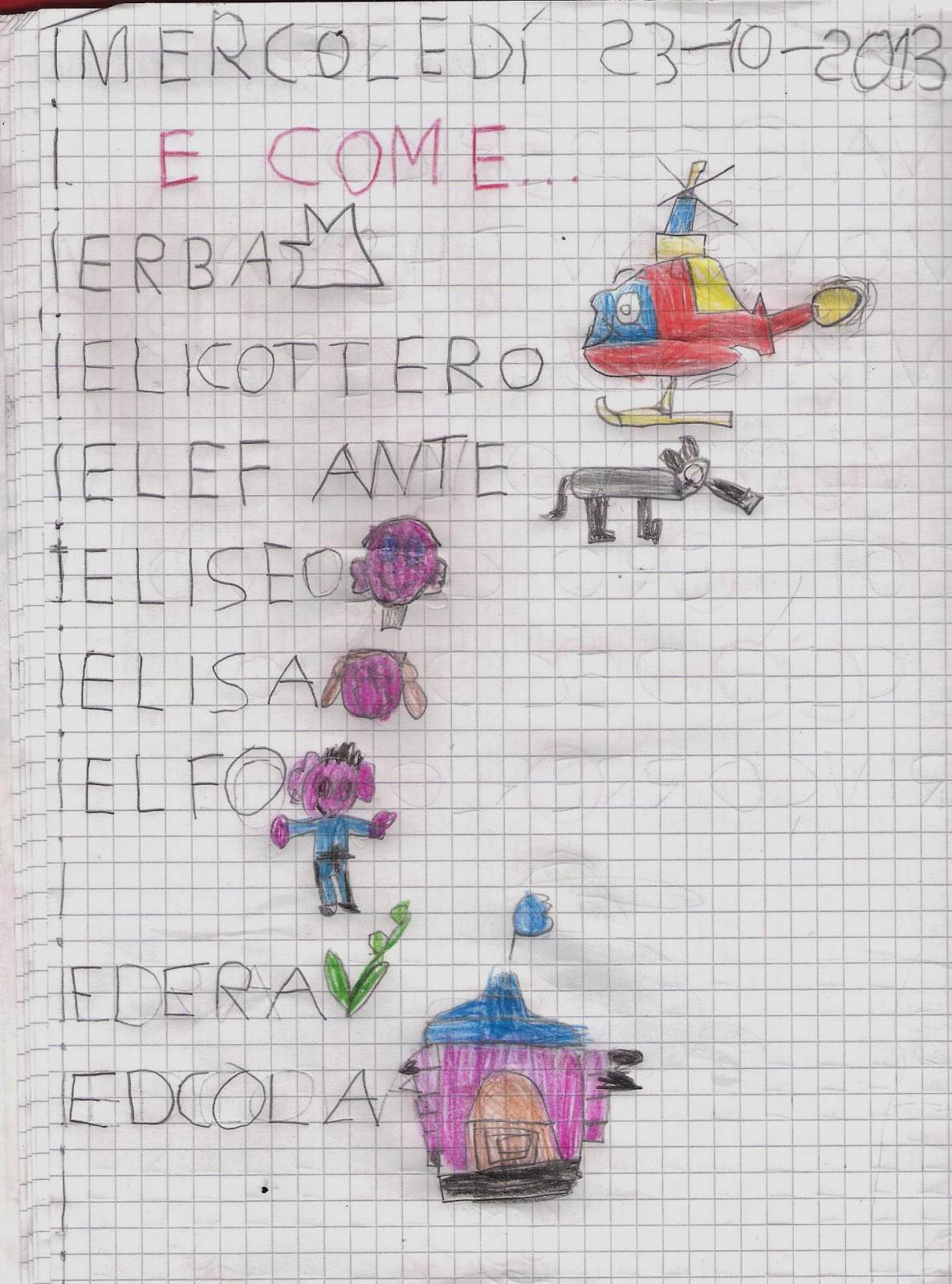 Giochiecolori.it - Maestro Fabio : SCHEDE DIDATTICHE CLASSE PRIMA ...