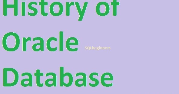 SQL Tutorial: History of Oracle Database