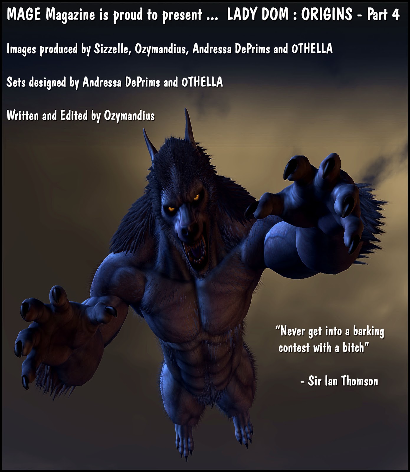 THE MAGE RAGE: Four Artists and a Dream - Dean Lawson Reporting ~ The ...