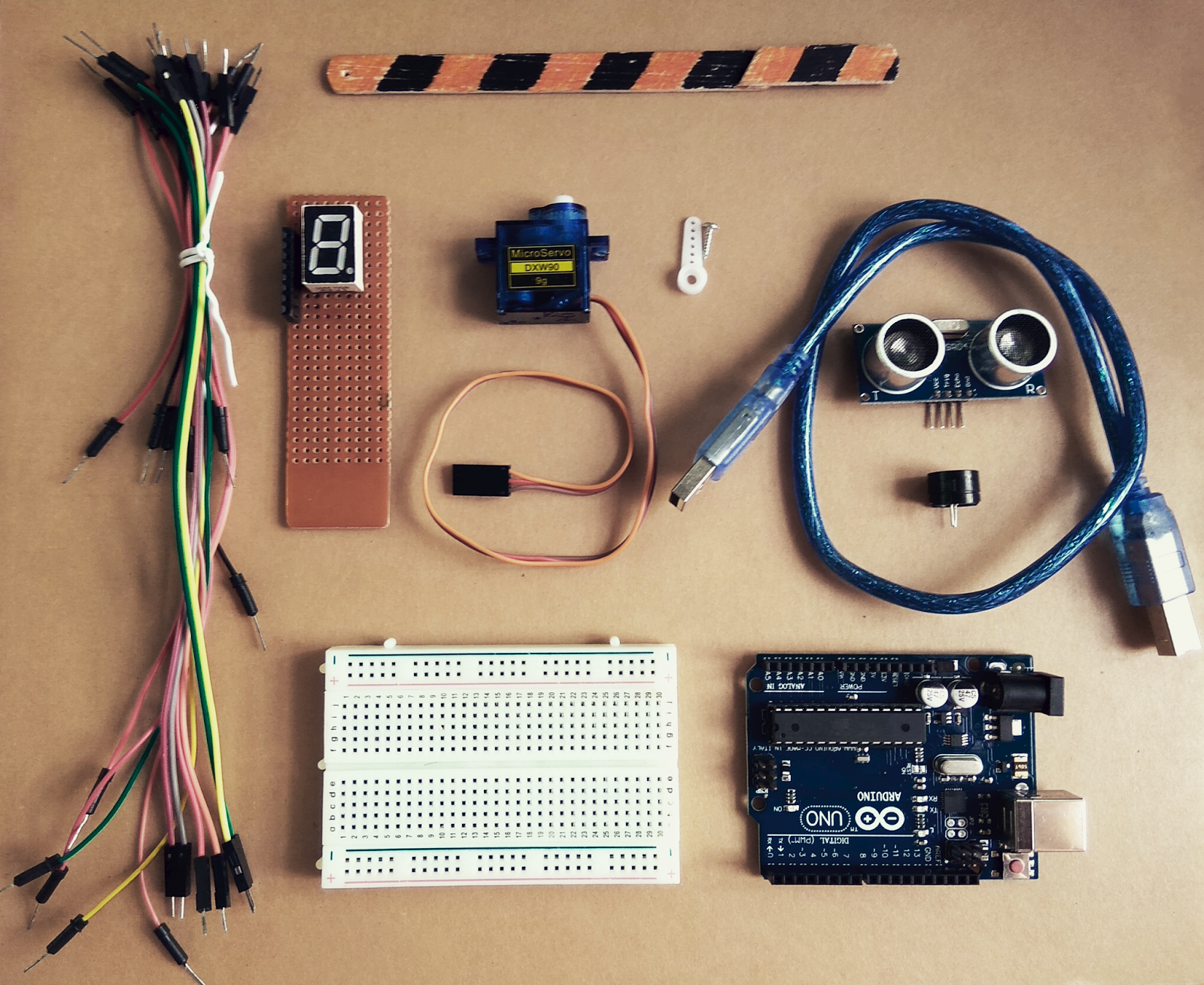 Membuat Gerbang Otomatis [Arduino Controlled Gate Barrier with ...