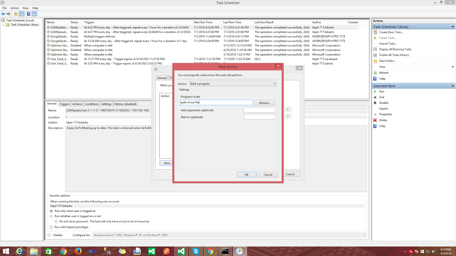 How To Create Task Scheduler In C ~ Aspnetmvcangularjsweb Api
