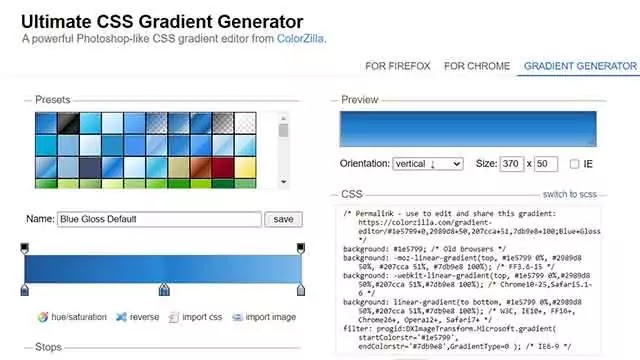 7+ Best CSS Gradient Generators