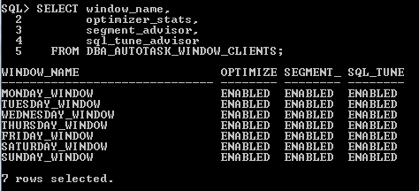 OracleDBPro - Pini Dibask Blog: Oracle Automatic Maintenance Tasks