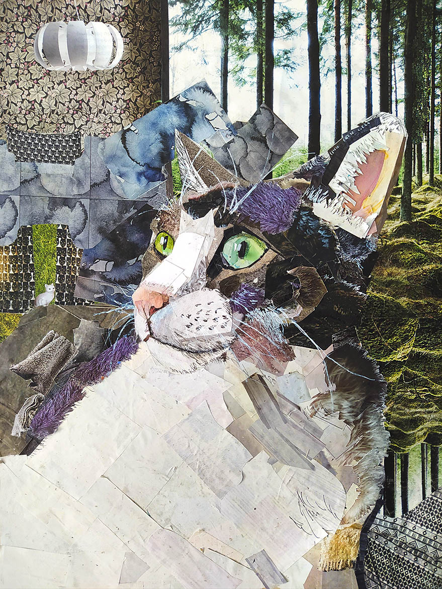 Luz y artes: ¿Qué es el collage en arte y qué técnicas y materiales emplea?