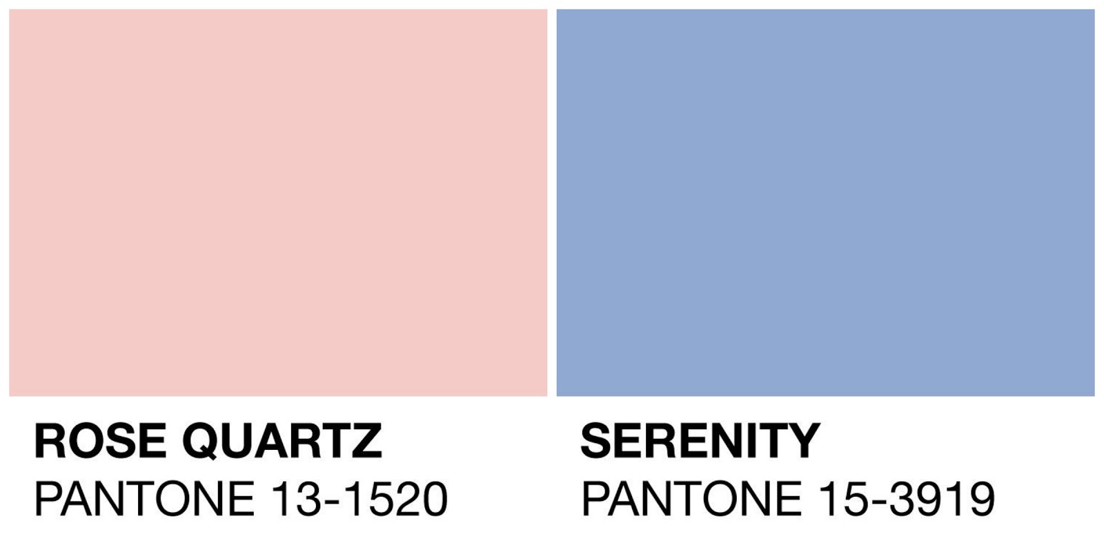 COLOR PANTONE 2016 (I): ROSA CUARZO Y AZUL SERENIDAD, LA MEZCLA SUMA
