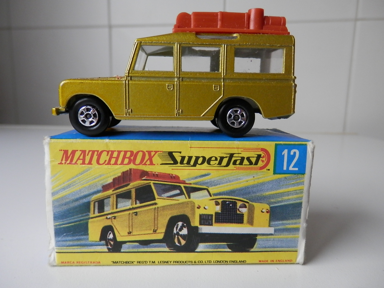 EDUARDO ASCANIO MIS MATCHBOX: Nº 12-A LAND ROVER SAFARI