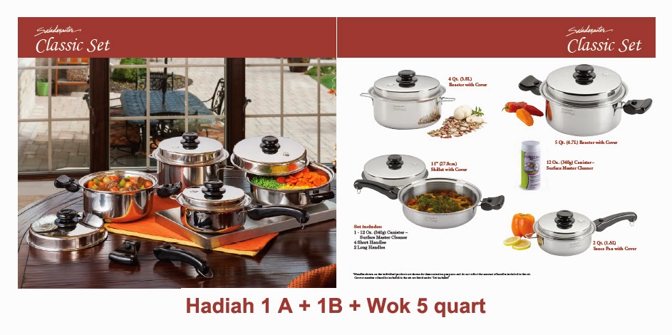 SALADMASTER HEALTHY COOKWARE: CLASSIC SET SALADMASTER