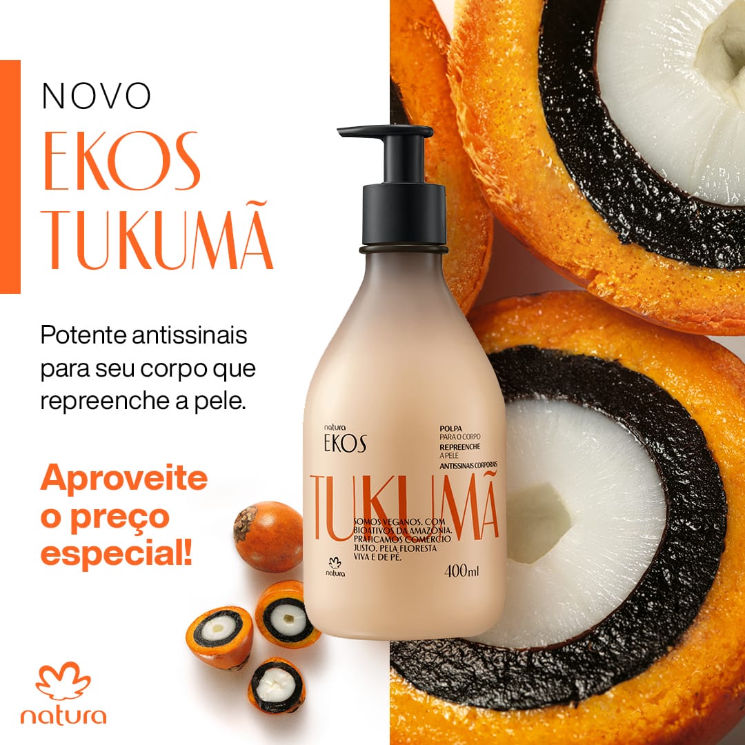 Karina Padilha Consultoria em Cosméticos: Tukumã Natura Ekos : A ...