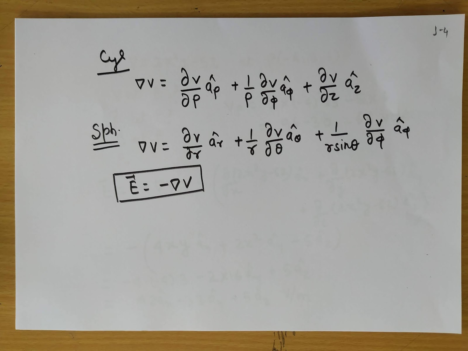 Potential gradient and its application to calculate electric field ...