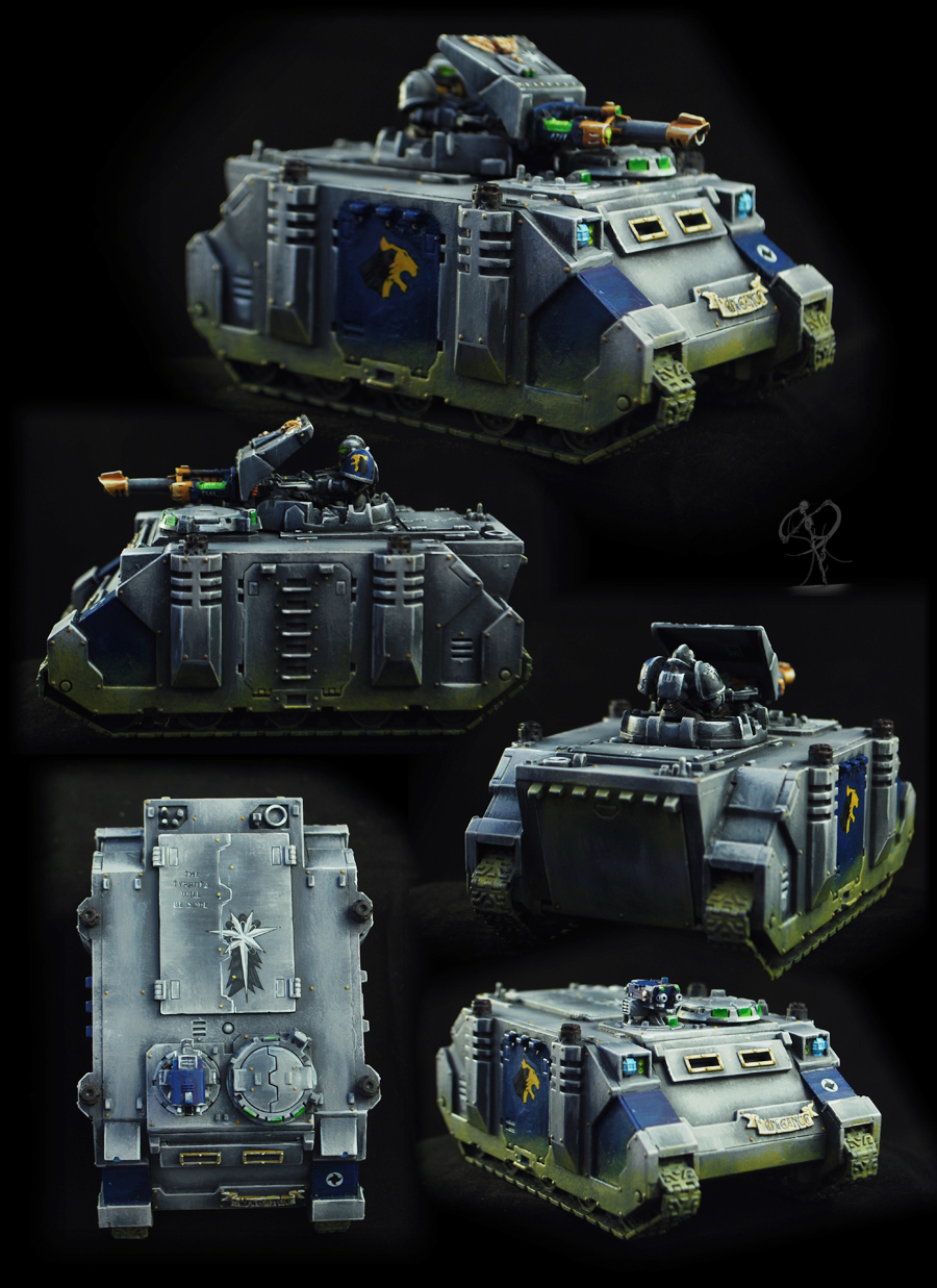 SpiralingCadaver: Retro-chic - Razorback & Rhino APC Conversion