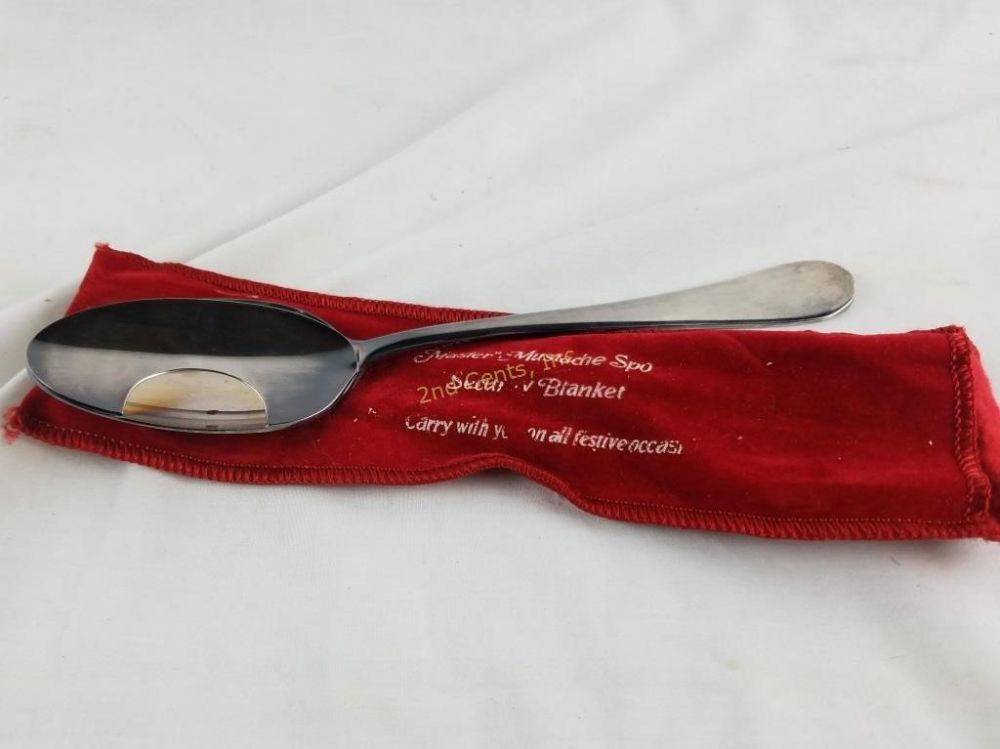 Victorian Mustache Spoon: The Special Spoon Which Used to Protect the ...