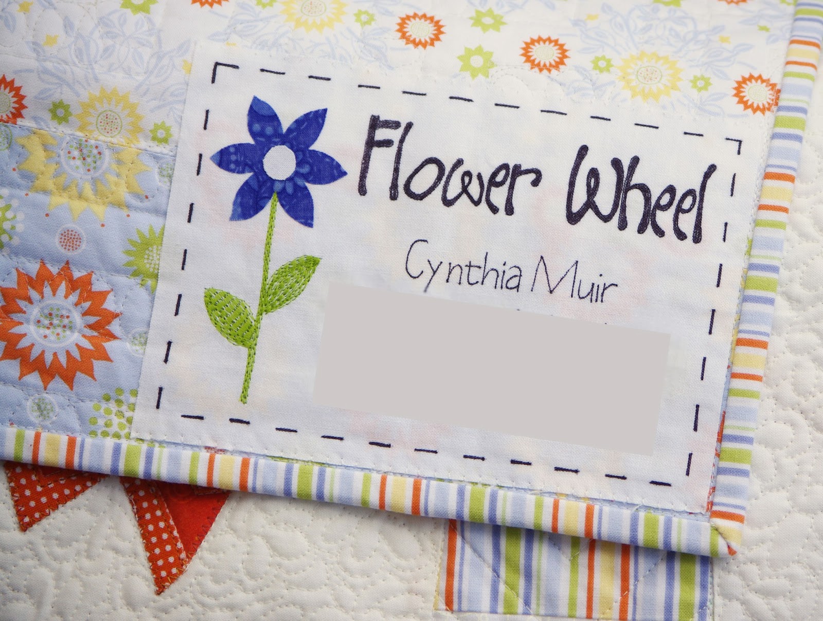 Flower Wheel Quilt - Ahhh...Quilting