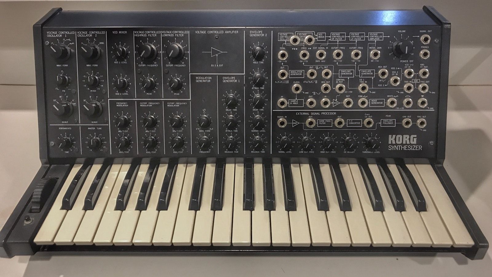 MATRIXSYNTH: KORG MS-20 SN 141532 w/ FM & PWM Mods