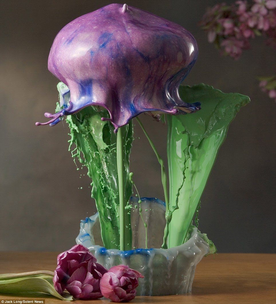 Simply Creative: Liquid Flowers by Jack Long