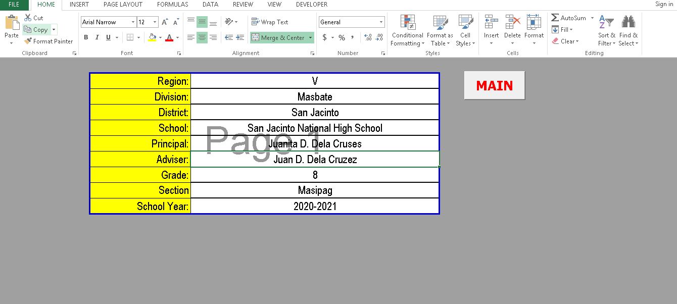 School Form 9 Generator for Elementary, Junior HS and Senior HS | Free ...