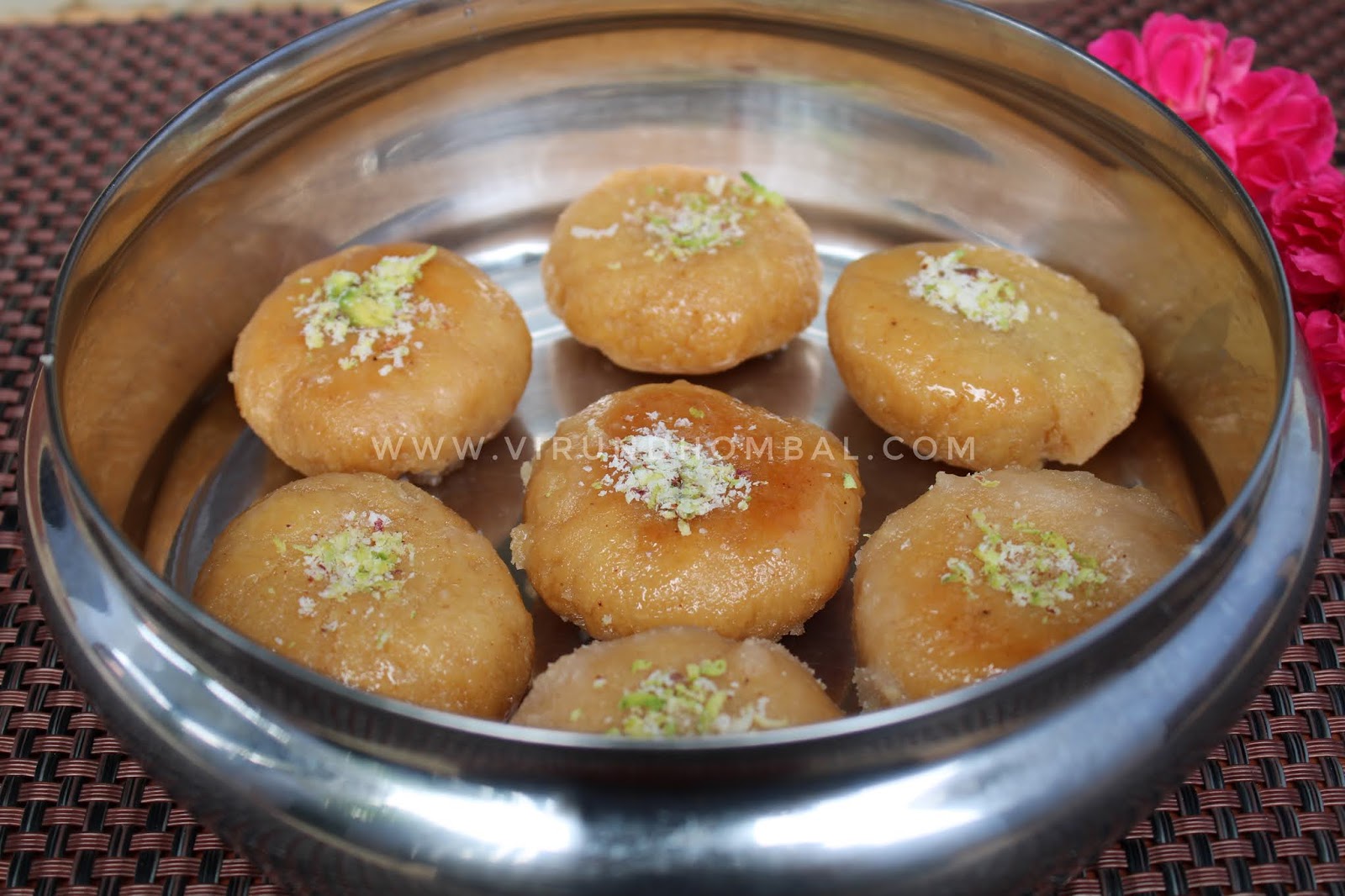 Badusha - Sweet with maida (all purpose flour, ghee and sugar) - Easy ...