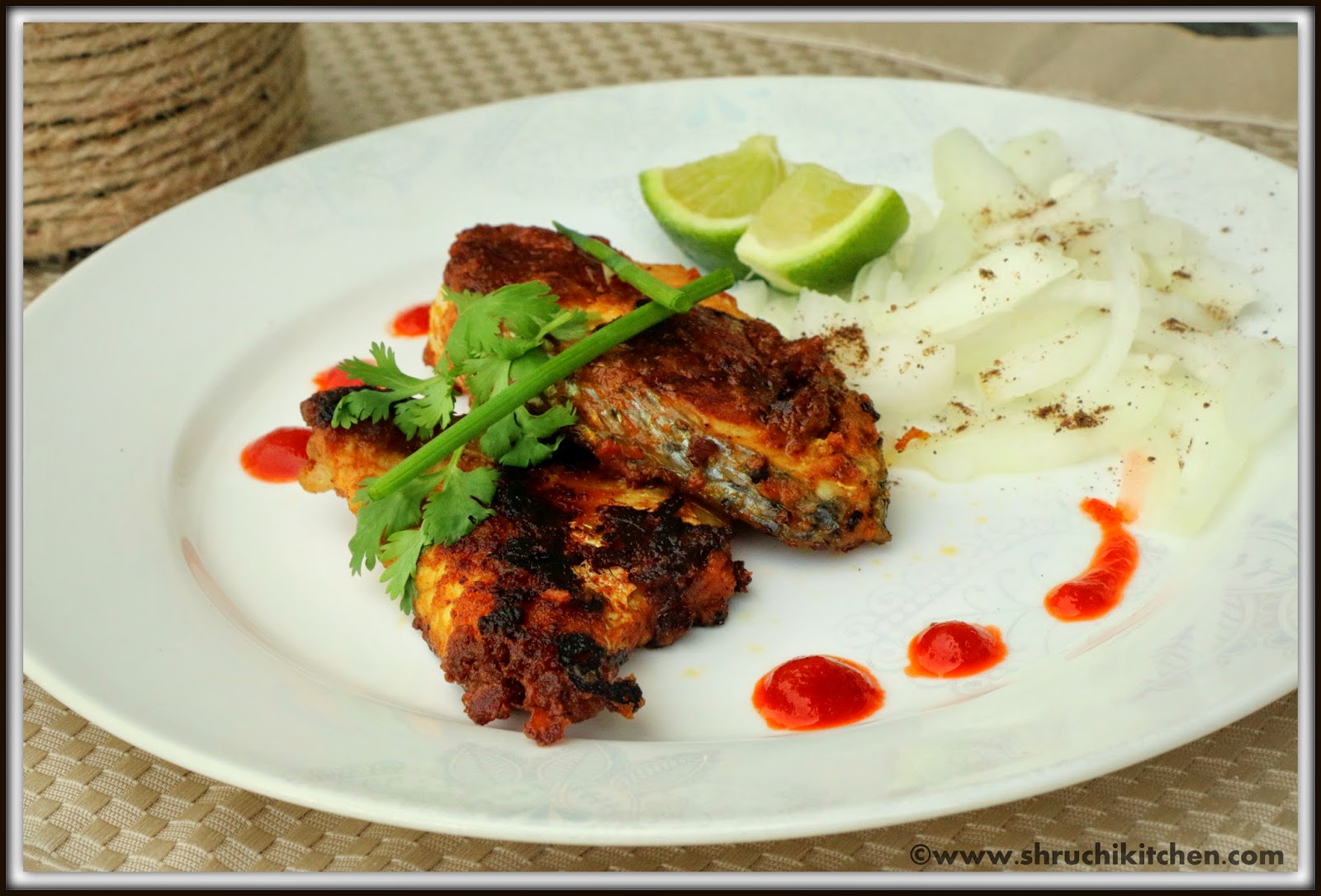 Shruchi Kitchen: White Bass Puli Varuval | White Bass Fish Fry