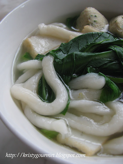 Udon In Local Style Tom Yum Soup