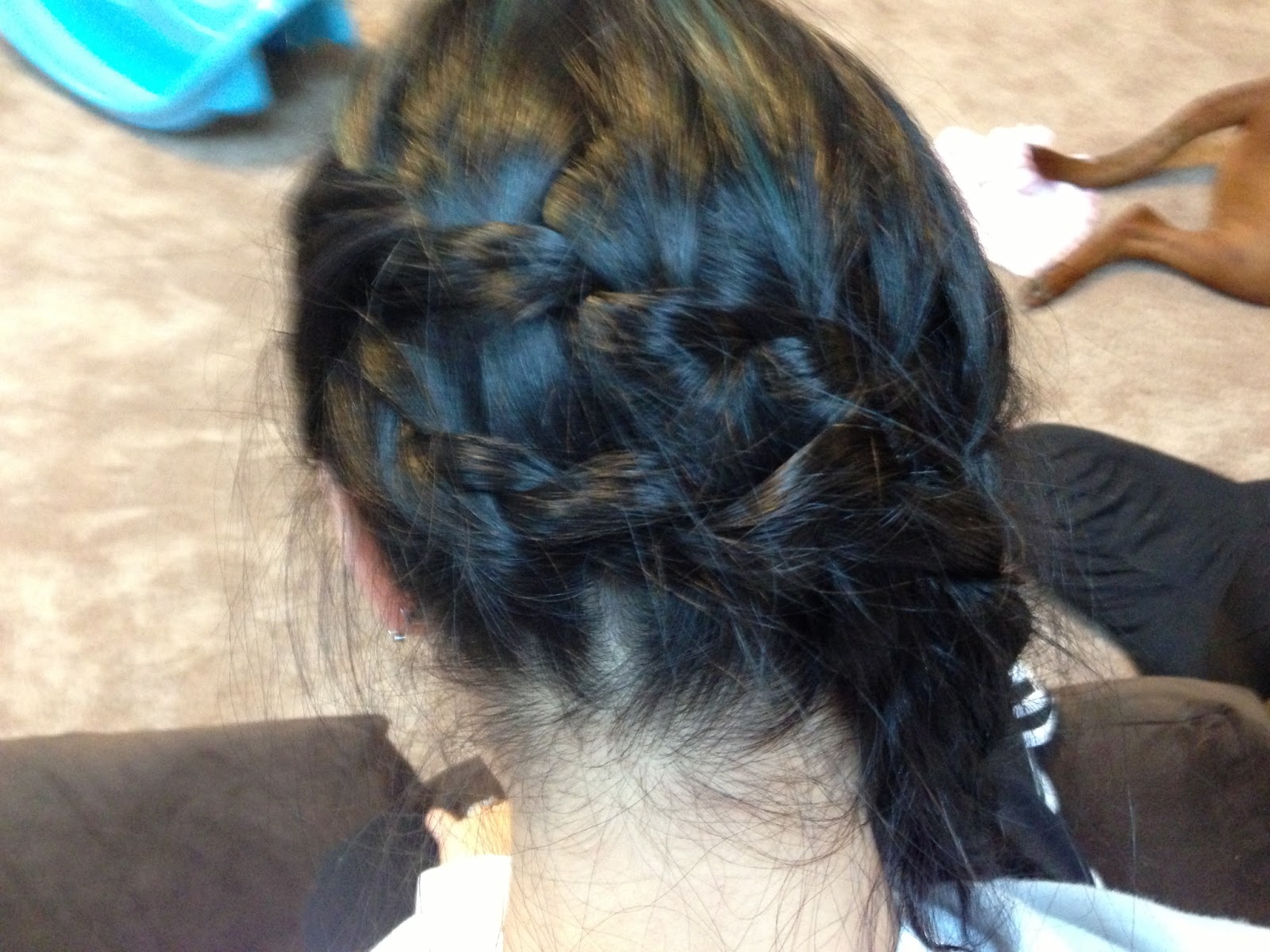 A little bit of this, A little bit of that...: Stacked Waterfall Braid ...