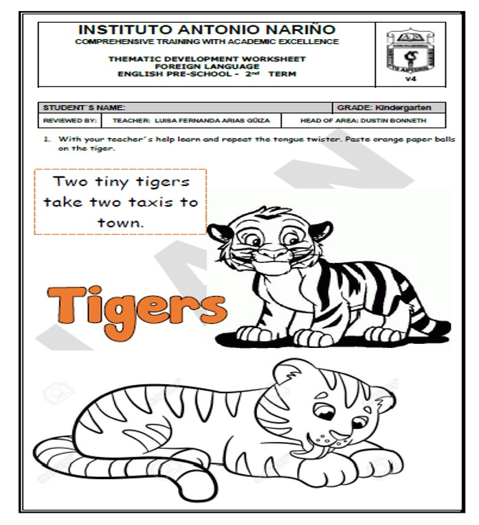 MUNDO ANIMAL: Inglés