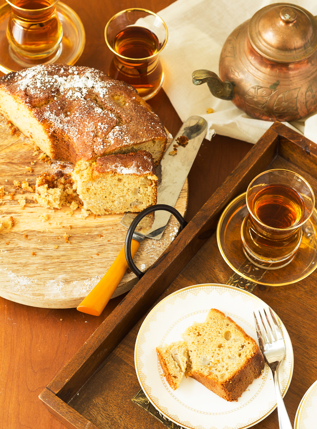anise-scented pear cake - A Bit Wholesomely