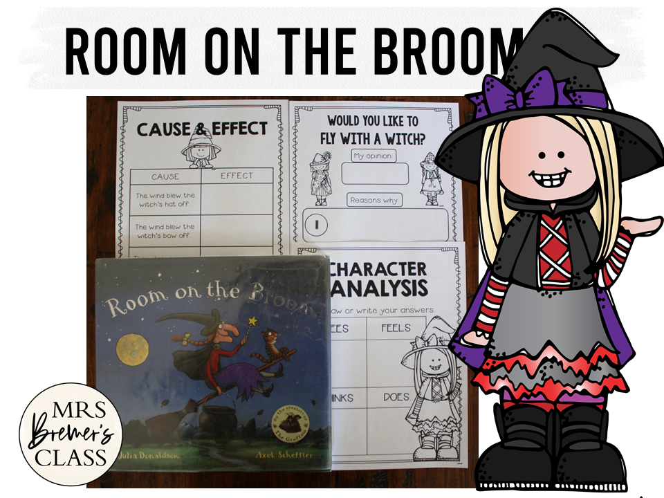 Room on the Broom | Book Activities and Craftivity | Mrs. Bremer's Class