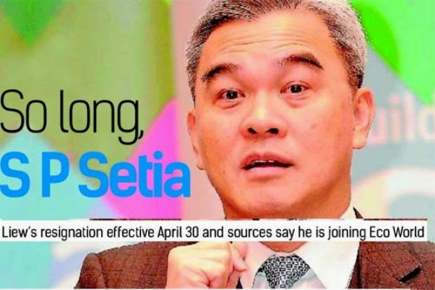 Rightways to Success: Entrepreneur Liew Kee Sin from SP Setia to Eco ...