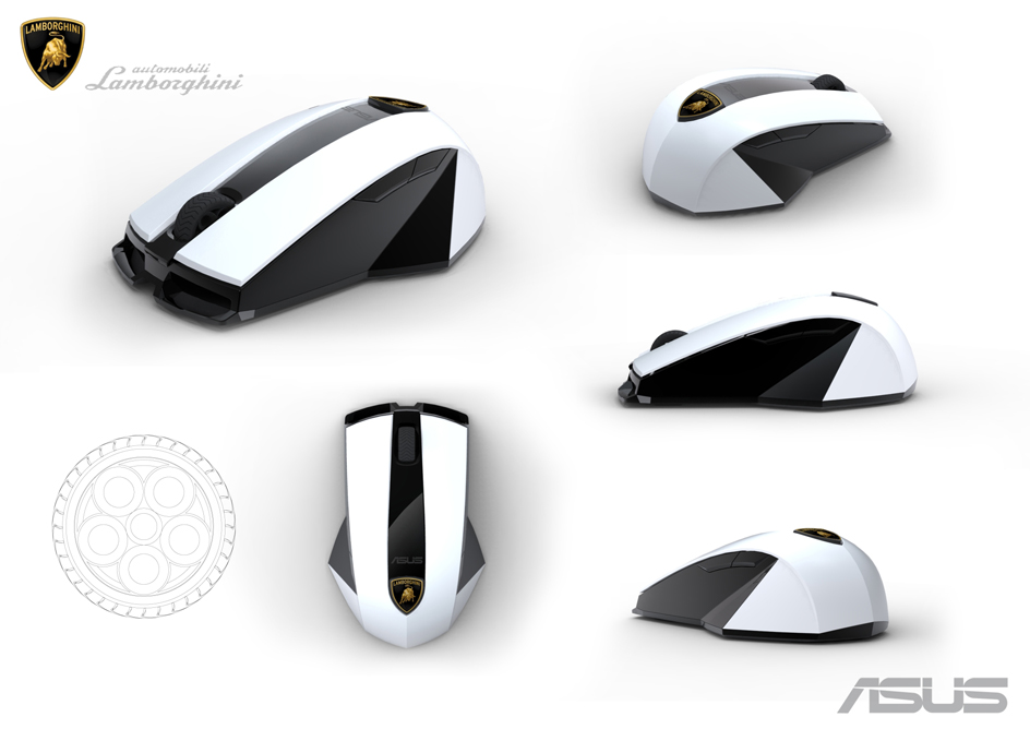 Tendances: 01 AOUT 2011 : Asus X Lamborghini wireless mouse