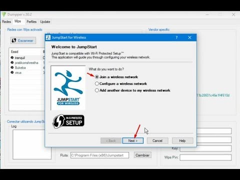 Download dumpper and jumpstart and winpcap - waveslat