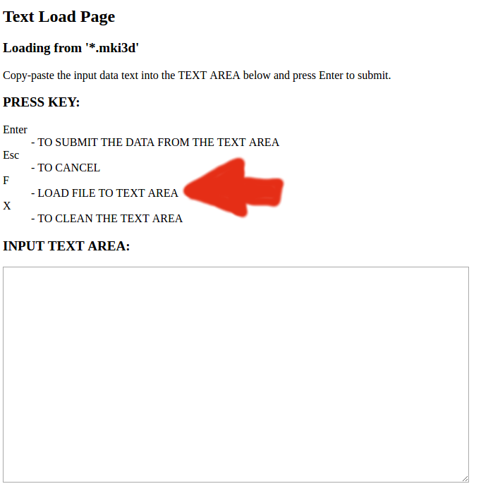 mki3d: File Chooser for Loading.