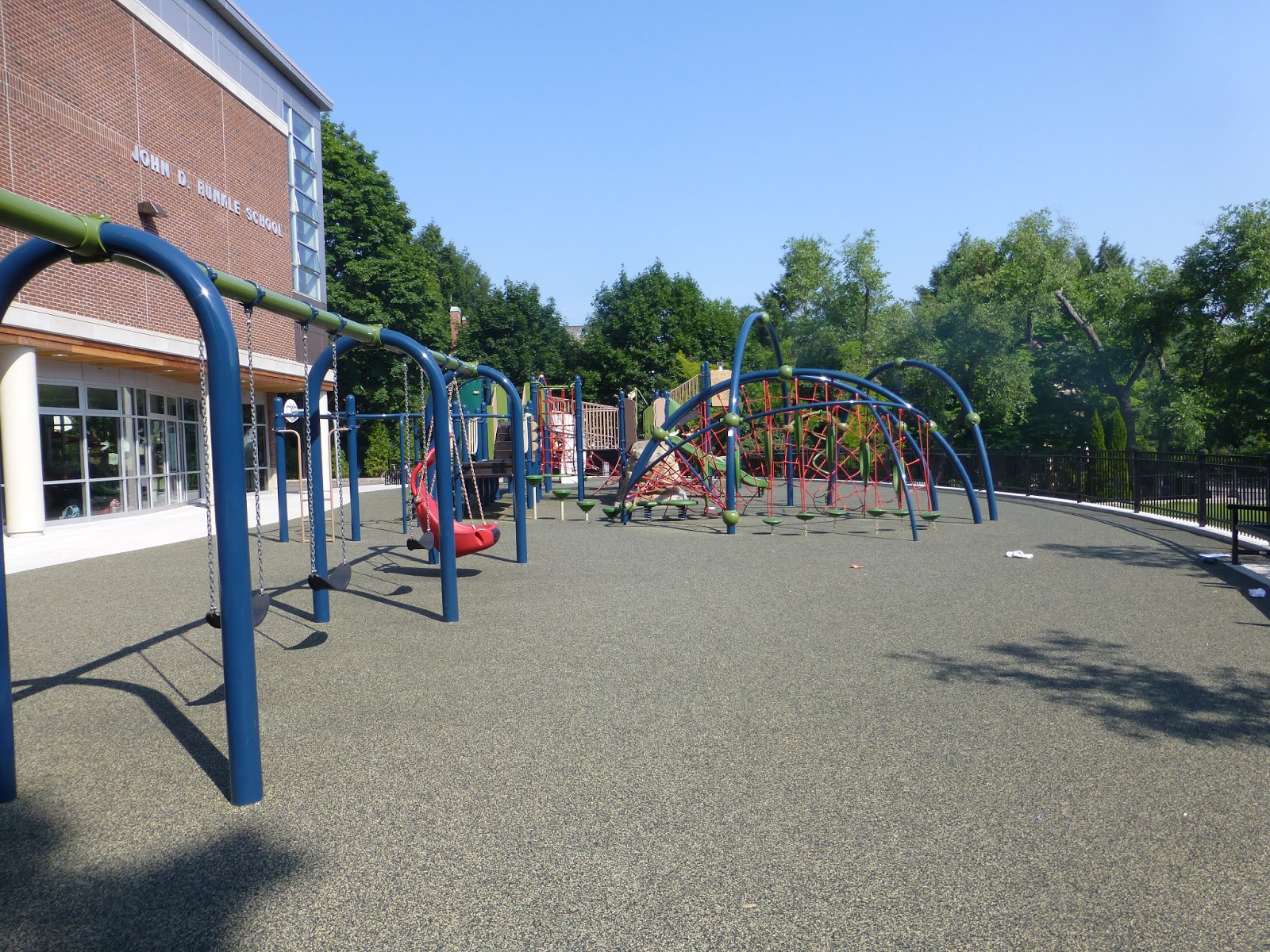 Visiting Brookline Playgrounds: Runkle School Playground