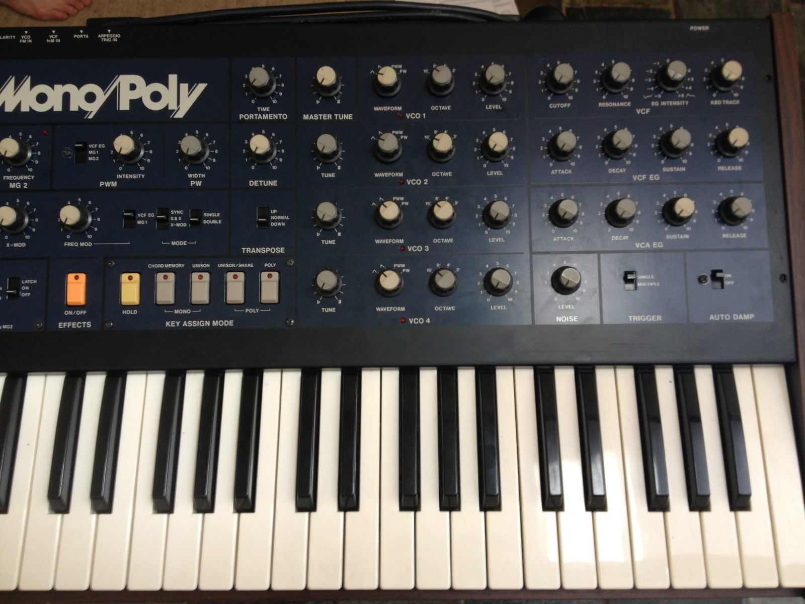 MATRIXSYNTH: Korg Mono/Poly Monopoly MP/4 4 VCO Analogue Synthesizer