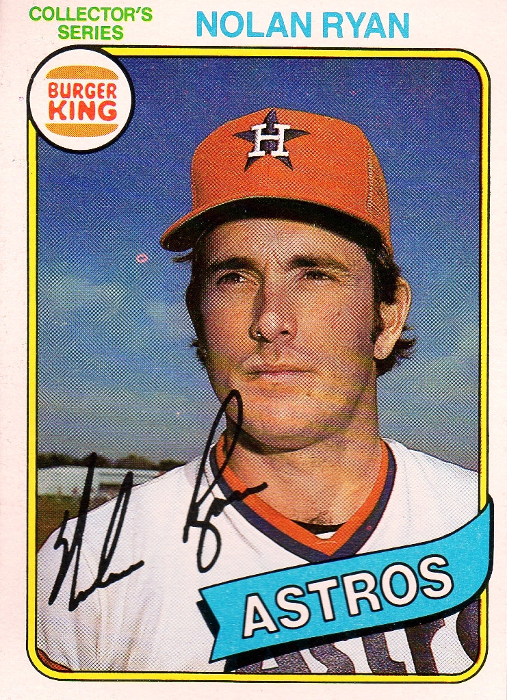 Cards That Never Were: 1980 Topps Nolan Ryan