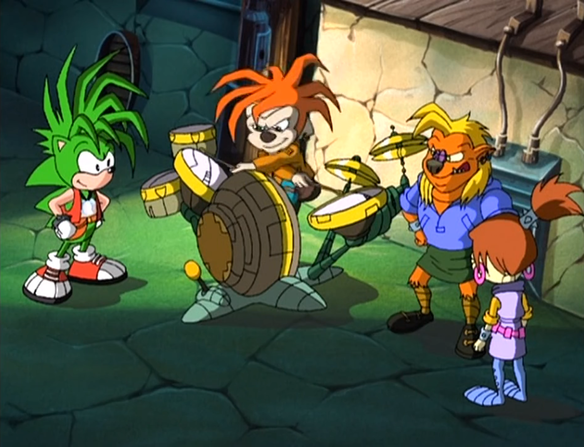 Hedgehogs Can't Swim: Sonic Underground, Episode 1.05: Underground ...