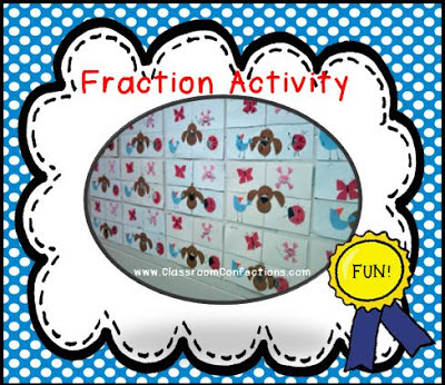 Fun Fraction Activity |Classroom Activities: Social Studies, Reading ...