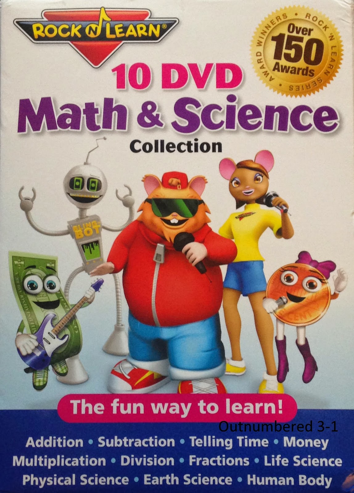 Rock N Learn To Make Better Grades - Outnumbered 3 to 1