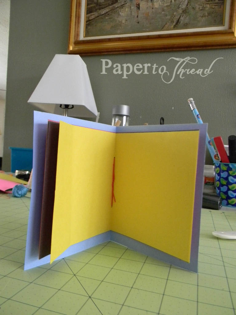 Paper to Thread: ~Pamphlet Style Childrens Art Book Tutorial~ **Not a ...