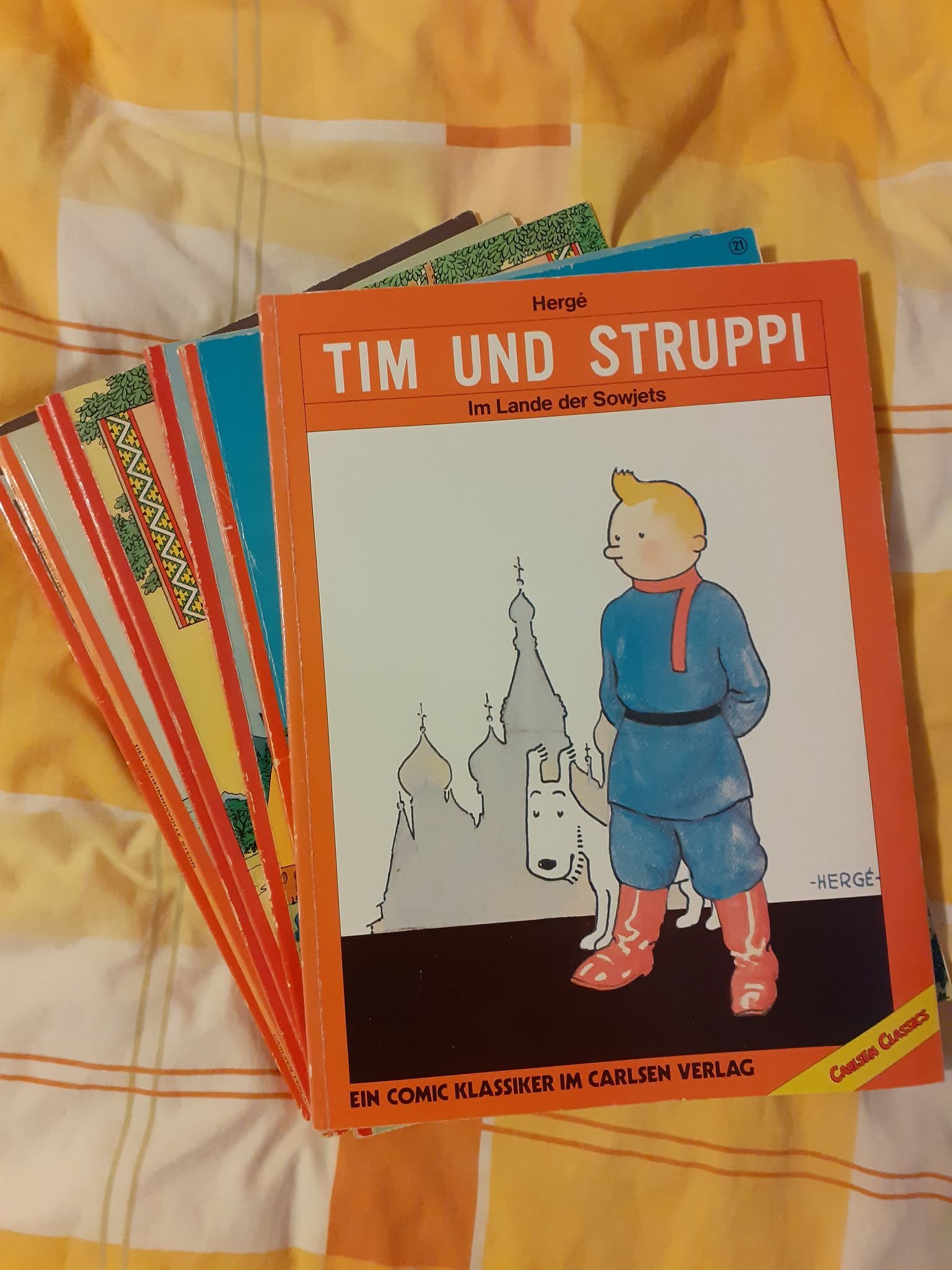 Mellis Buchleben: [Comic-Reihen-Rezension] "Tim und Struppi" von Hergé
