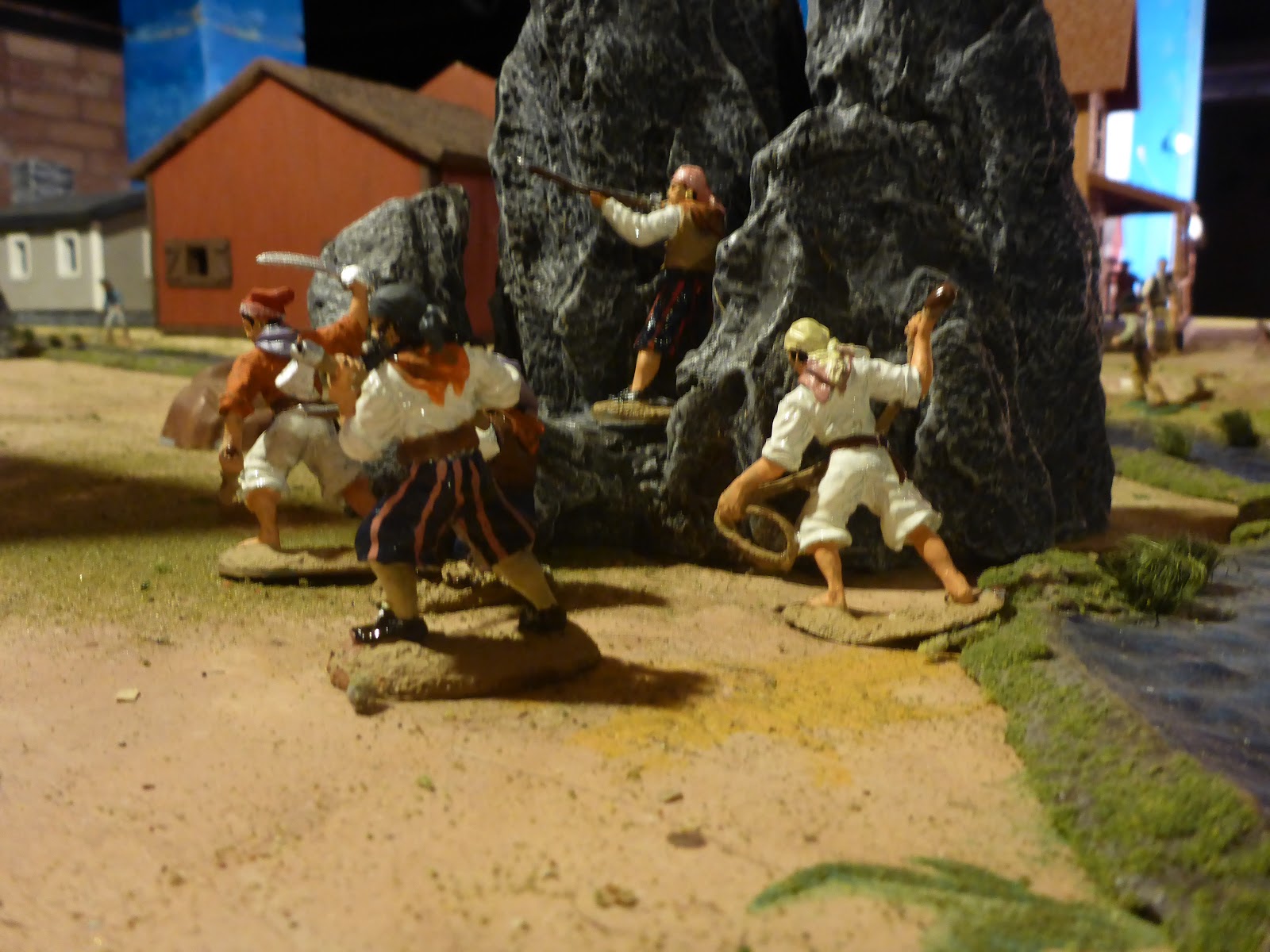 My 1/32 world: Barzo pirates hit town