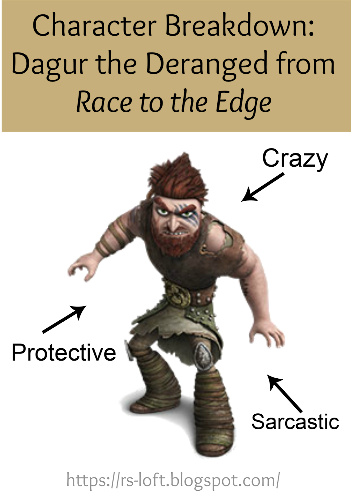 Character Breakdown: Dagur the Deranged from Race to the Edge