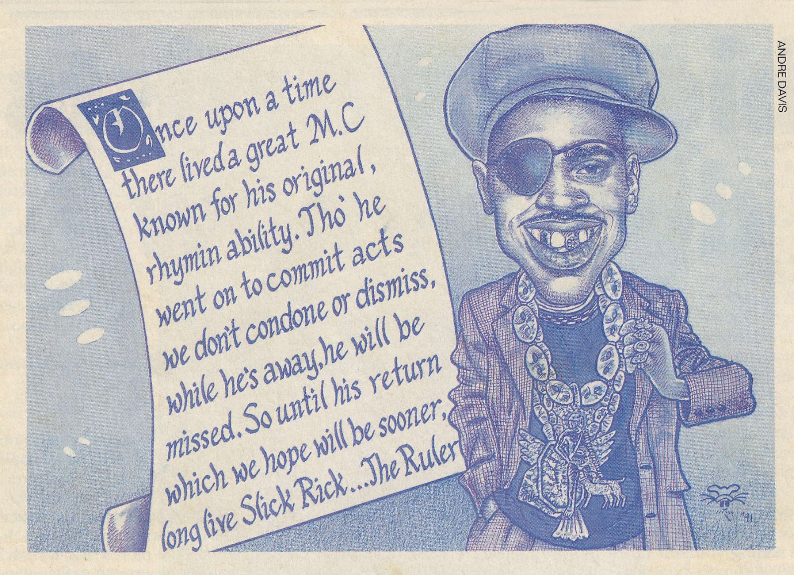 Hip-Hop Nostalgia: Slick Rick "Behind Bars" (The Source, May 1993)