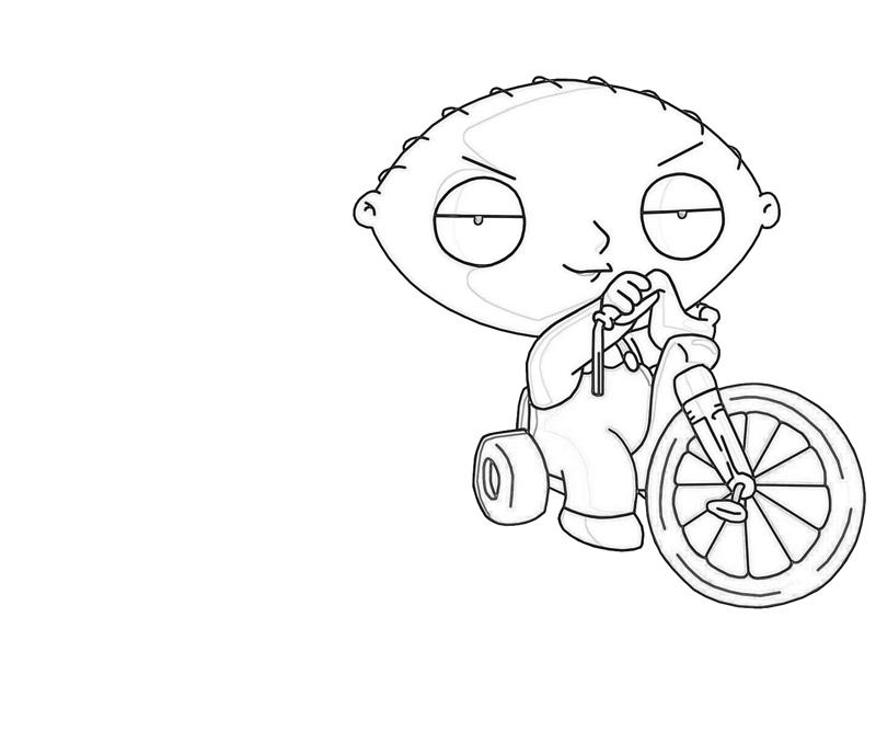 Another Stewie Griffin Coloring Pages Sketch Coloring Page